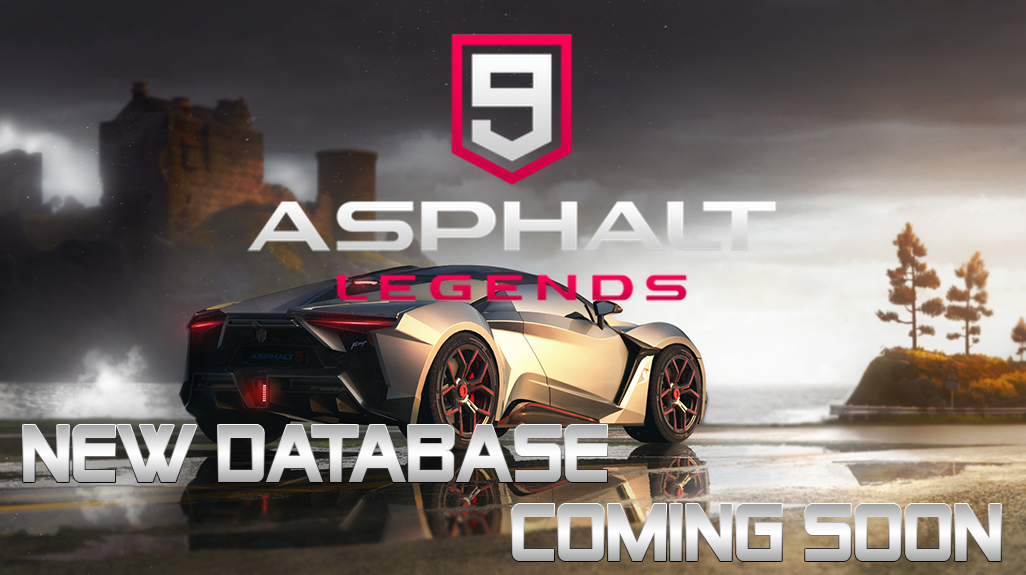 Under Maintenance - Asphalt Legends Unite Database